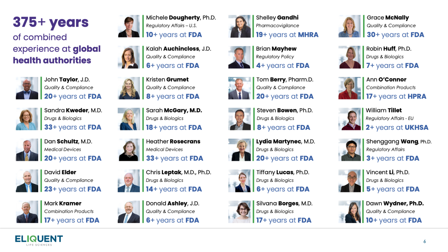 ELIQUENT Complete Capabilities - Eliquent